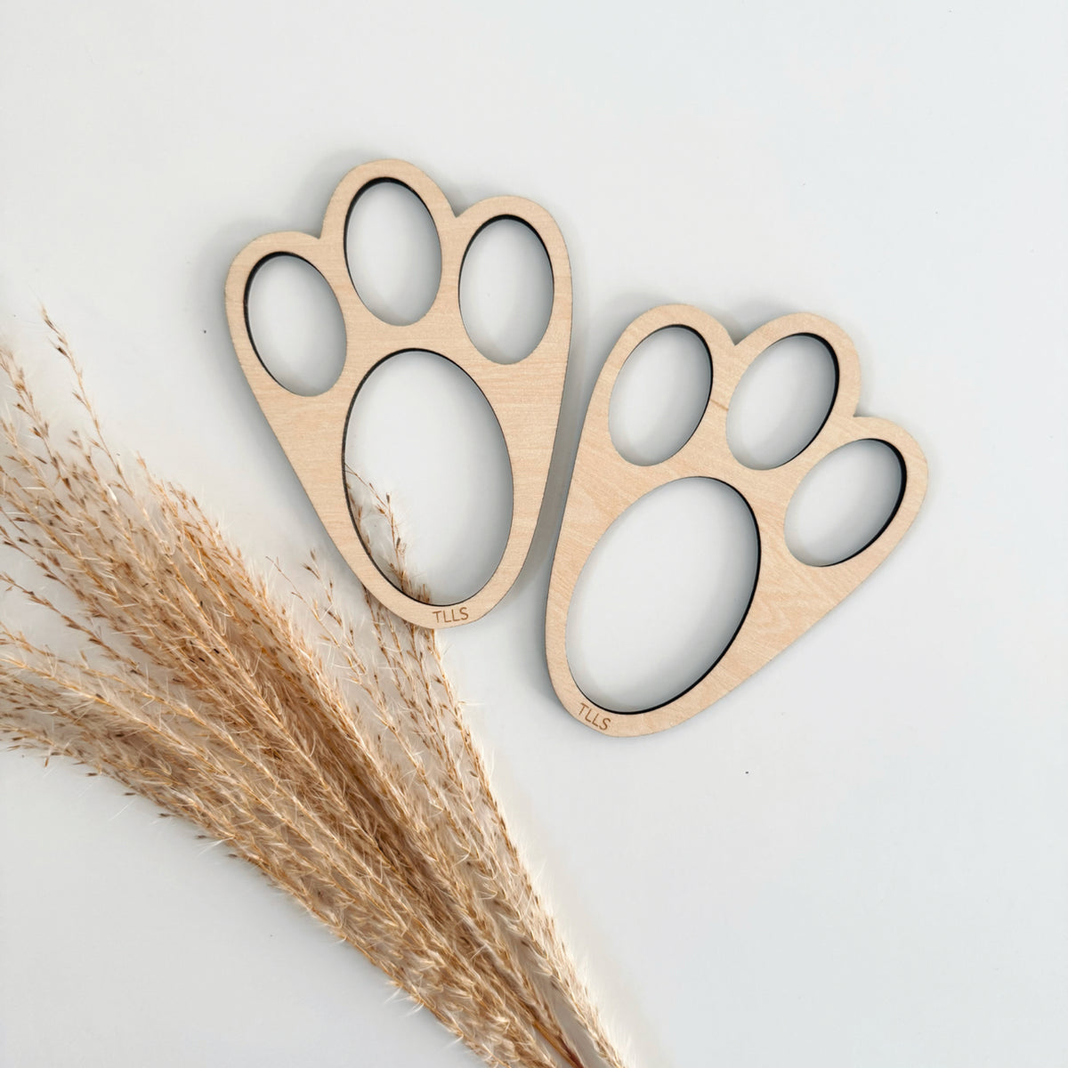 Easter bunny feet stencil – Maple and Belle